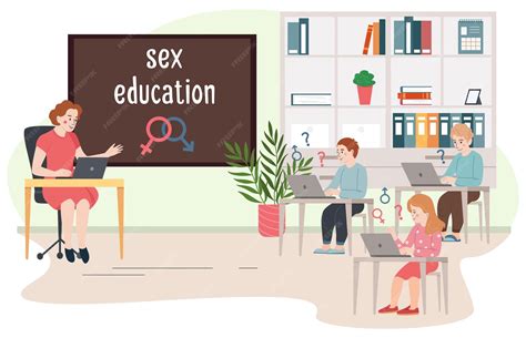 Premium Vector Sex Education Flat Background With Female Teacher At Premium Vector Sex Education Flat Background With Female Teacher At