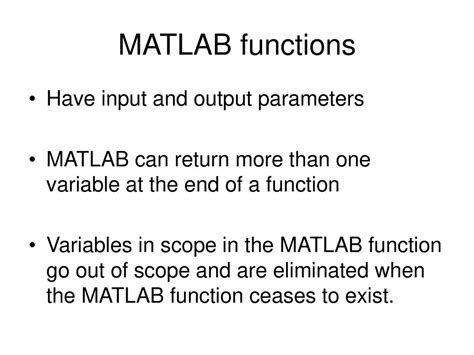 Introduction To Matlab Ppt Download