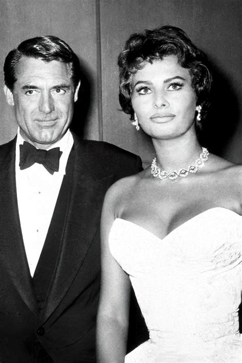 Sophia Loren And Cary Grant Attending The Premiere Of ‘the Pride And The