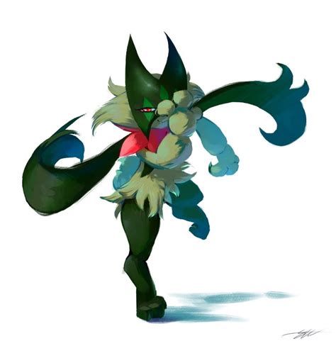 Meowscarada Pokemon Drawn By Likey Danbooru