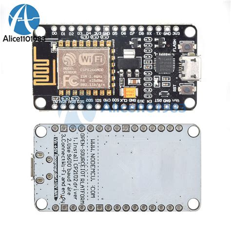Nodemcu Esp 12e Esp8266 Wifi Lua Cp2102 V2 Antenna Ubuy India