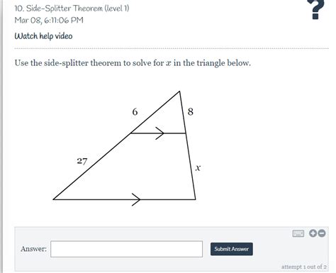 Angle Bisector Theorem Side Splitter Worksheet Answers Ccss Angleworksheets Com