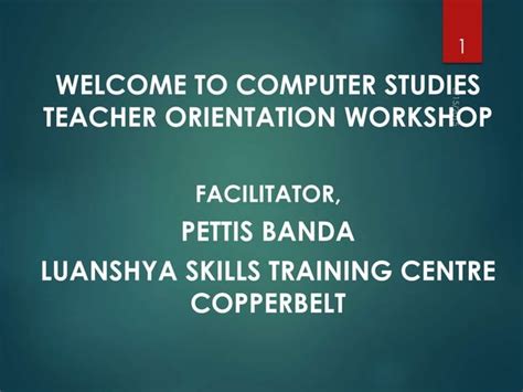 Excel Presentation Ppt