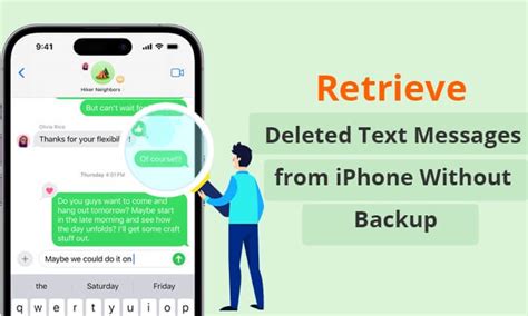 How To Retrieve Deleted Text Messages From Iphone Without Backup