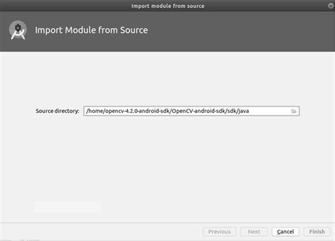 Android Studio Opencv Module Name Not Seen When Selected Opencv Sdk Java Stack Overflow