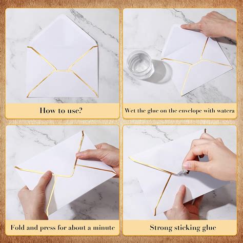 Trahoo 100 Pack 5 X 7 Envelope Invitations A7 V Flap Envelopes With