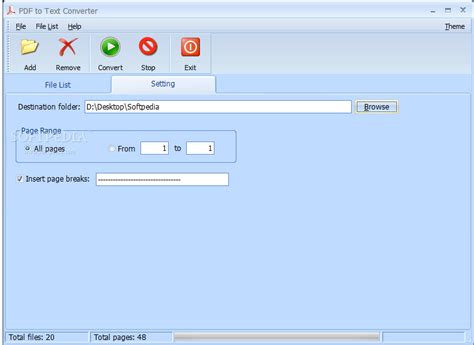 PDF To Text Converter Download Softpedia