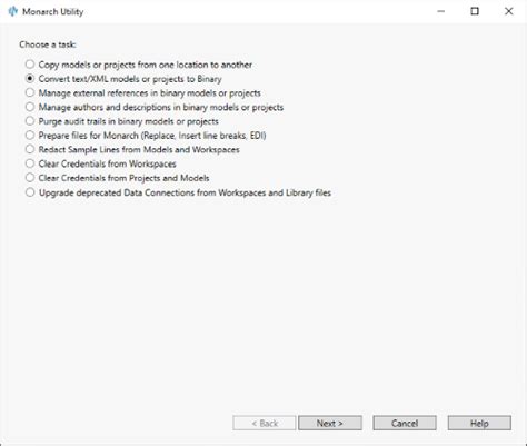 Converting Text Xml Models To Binary Models