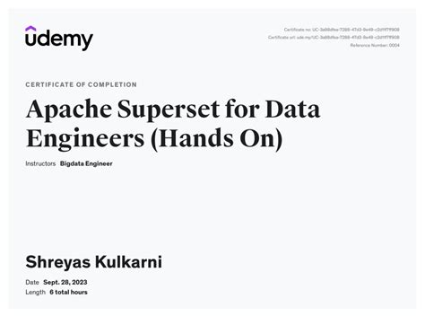 Shreyas Kulkarni On Linkedin Udemy Course Completion Certificate