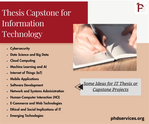 Thesis Capstone Ideas For Information Technology