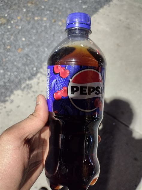 Wild Cherry Pepsi Is Good Almost Tastes Like Pibb And Dr Pepper