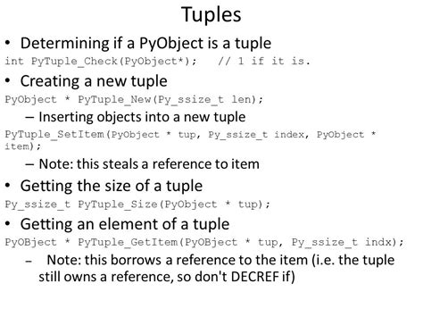 python c api overview references ppt download