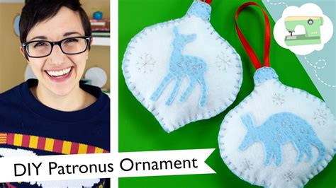 Diy Custom Patronus Ornament Harry Potter Christmas Decoration Laurenfairwx Youtube