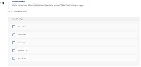 Solved 14 Required Information NOTE This Is A Multi Part Chegg Com