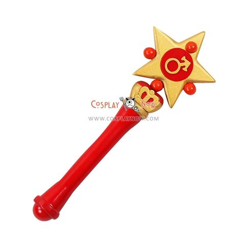 9 8 Sailor Moon Sailor Mars Wand Pvc Replica Prop Sailor Moon Sailor Mars Wand Cosplay Prop