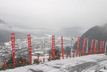 益田の水仙と雪舟冬の津和野旅