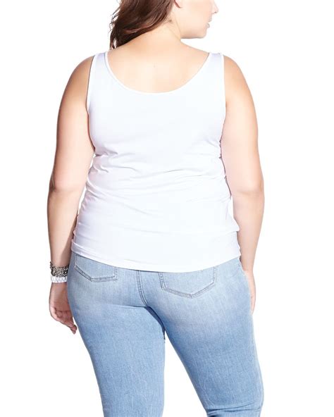 Plus Size Scoop Neck Tank Top Plus Sizes Reitmans
