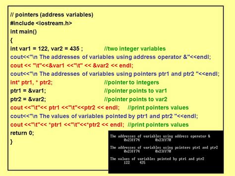 Pointers A Variable That Holds An Address Value Is Called A Pointer
