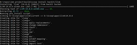 Bug When Installing Llvm From Main Clangclang Etc Dont Get Shimmed · Issue 4337
