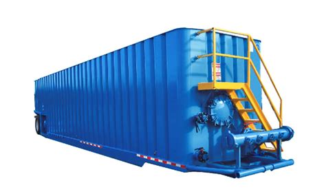 China 10000 Gallon Closed Top Mobile Liquid Storage Frac Tank China