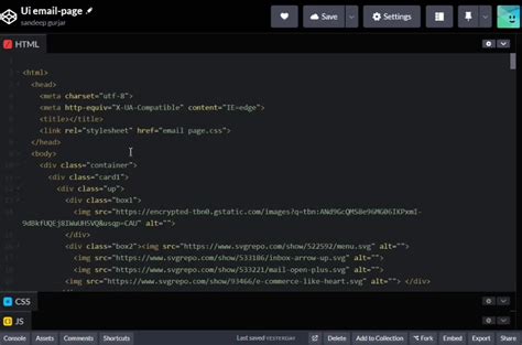 designing and coding a new project for htmlcss sandeep kumar gurjar