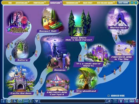 Map Of Fantasy Land Walt Disney World Magic Kingdom Sopattorney