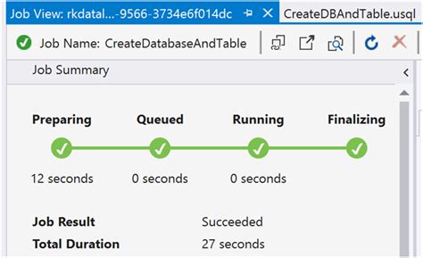 Azure Data Lake Analytics Database And Tables Roy Kim On Azure And