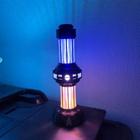 Micro Enterprise E Warp Core With Customizable Leds And Wifi Etsy