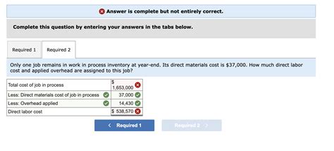 Solved Lorenzo Company Applies Overhead To Jobs On The Basis