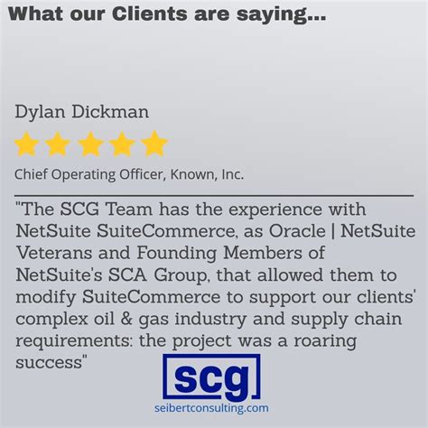 Paul Seibert On Linkedin Netsuite Suitecommerce Erp Ecommerce Oilandgas Supplychain Scgteam…
