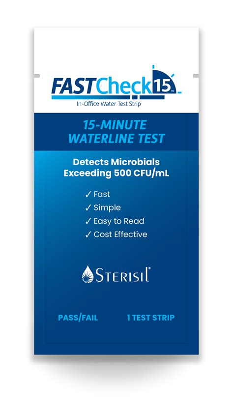 Fastcheck15™ In Office Waterline Test Strip