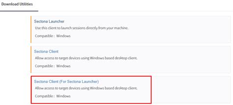 Installing Sectona Launcher