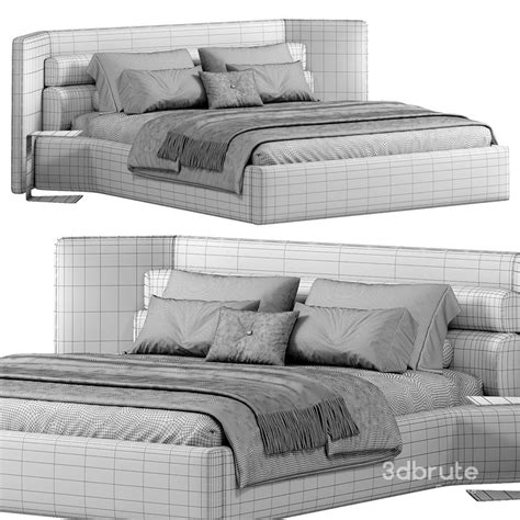 Step Bed By Districteight 3d Model Buy Download 3dbrute