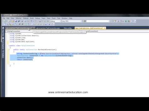 C Tutorials In Tamil Part 60 ConnectionString Part 4 Video Lecture C Sharp Enhance Your