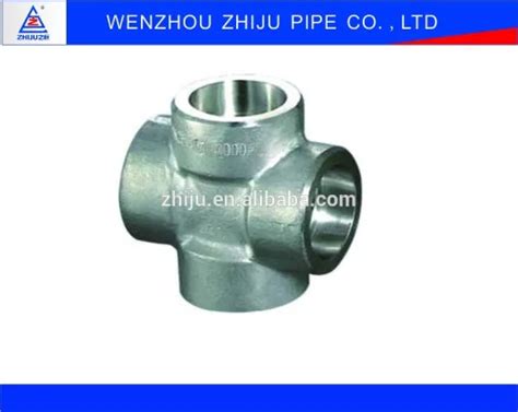 Dn 250 10 " Stainless Steel Cross Tee Pipe For Oil Pipeline Equipment ...