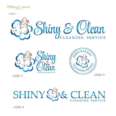 Cleaning Service Logo Eco Cleanining Logo 484 Etsy Cleaning