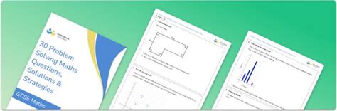 [free] 30 Problem Solving Maths Questions Solutions And Strategies Ks3 And Gcse