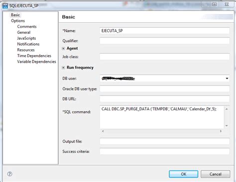 Run A Teradata Stored Procedure Through Ca Using The Db Stored Procedure Plugin And The Sql But