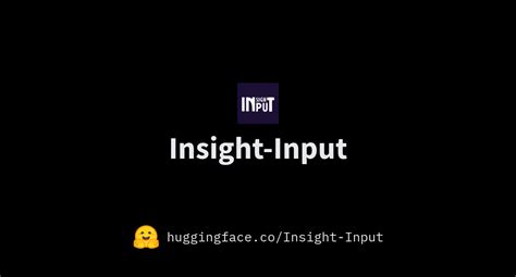 Insight Input Insight Input