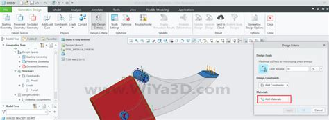 Topology Optimization Generative Design In Ptc Creo
