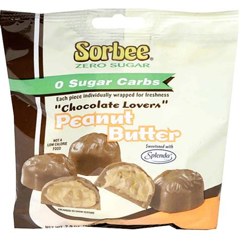Sorbee Zero Sugar Candy Peanut Butter Snacks Chips And Dips Superlo Foods