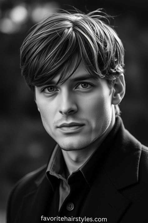 Medium Length Low Maintenance Mens Hairstyles