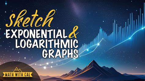 How To Sketch Exponential And Logarithmic Graphs Youtube