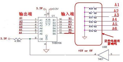 Txb0106传输spi信号问题 接口论坛 接口 E2e™ 设计支持