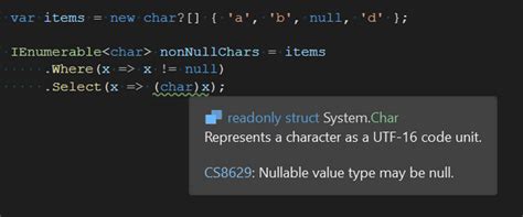 Nullable Warnings Doing My Head In Rcsharp