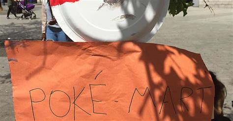 London Imgurians Were Setting Up A Pokemart At Wood Green With Lures