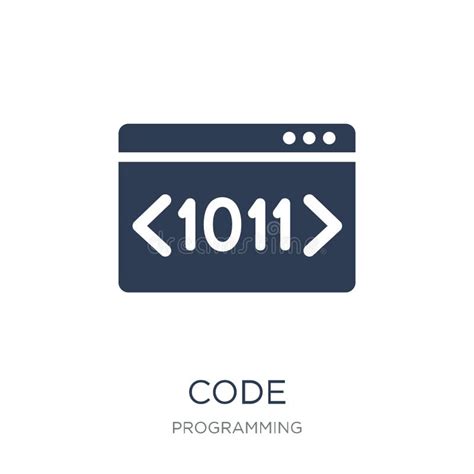 Code Icon Trendy Flat Vector Code Icon On White Background From Stock