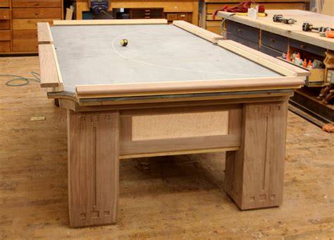 Dorset Custom Furniture A Woodworkers Photo Journal A Custom Pool Table
