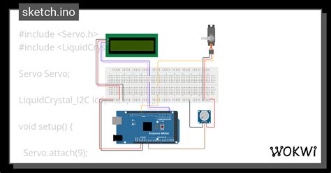 Servopotlcd2 Wokwi Esp32 Stm32 Arduino Simulator