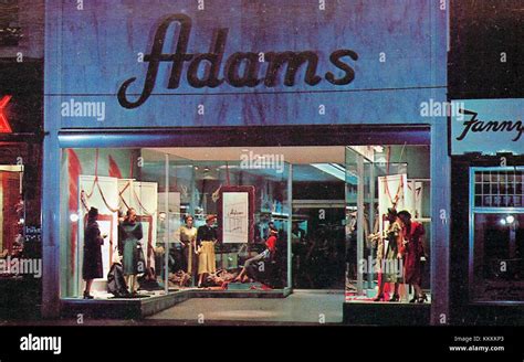 This 1955 Advertisement For Adams Clothing Located In Allentown